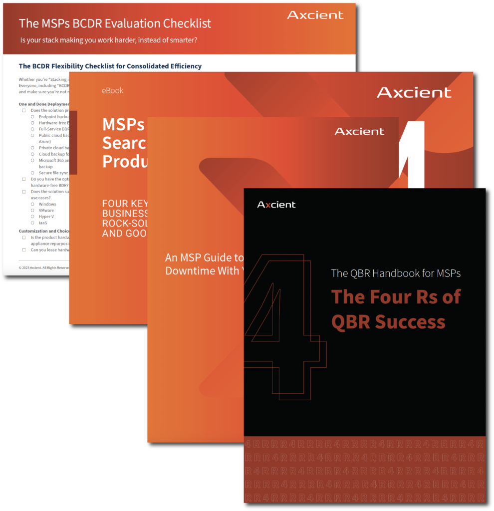 BCDR Productivity Bundle - Axcient