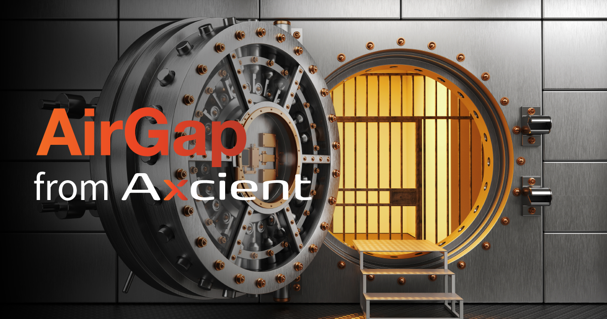 AirGap for Immutable Data Backups for MSPs - Axcient