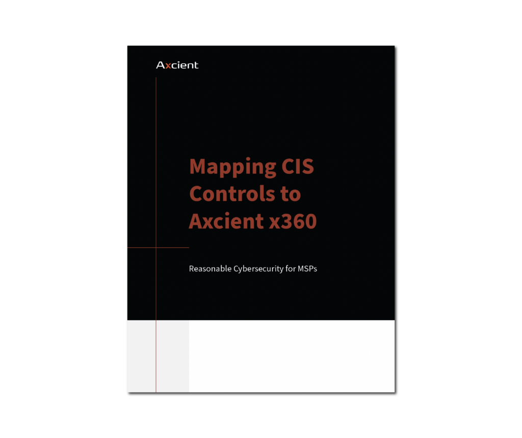 Mapping CIS Controls to Axcient x360 - Axcient