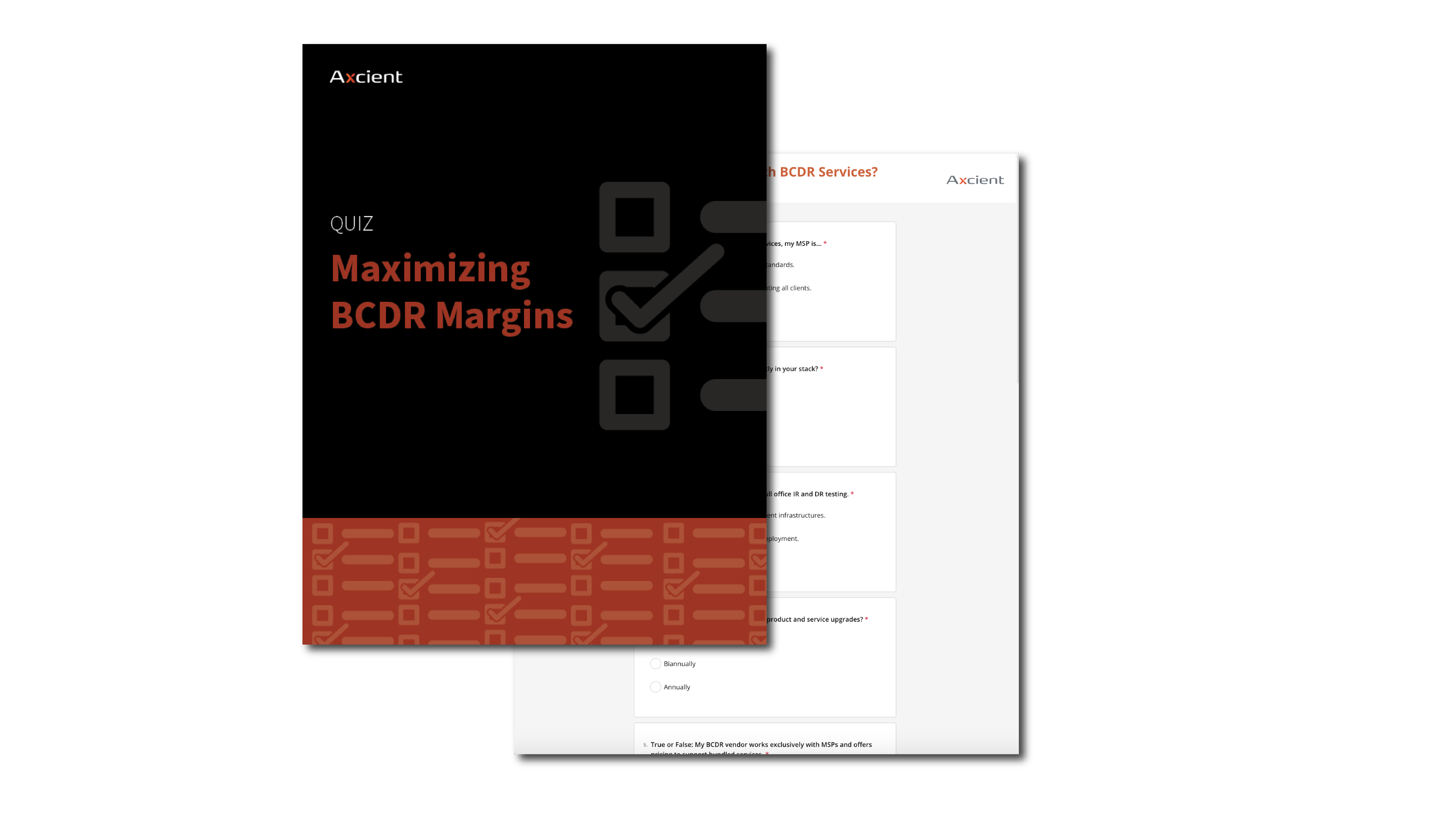 BCDR Margins Quiz for MSPs - Axcient